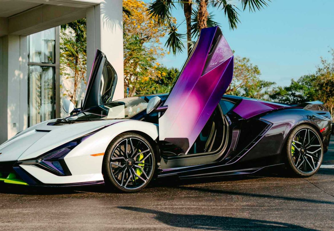 Lamborghini Sian FKP 37 Gold Delivery - Tuning Zapchasti